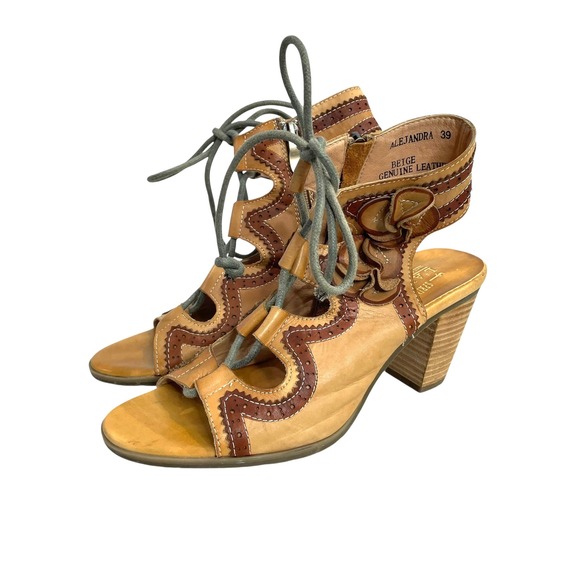 L'artiste | Shoes | Lartiste By Spring Step Alejandra Leather Lace Up ...